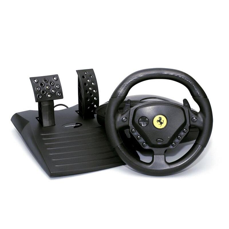 Thrustmaster Enzo Ferrari Dual Stuur - PC/PS2 - Zwart (PS2) | €49.99 ...